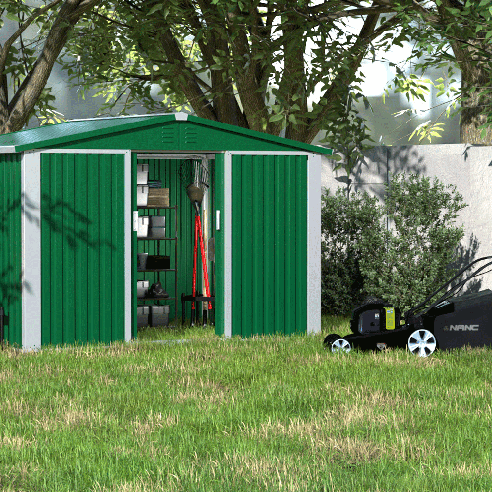 Bodega De Jardín De Dos Techos - Grande – Your Garden